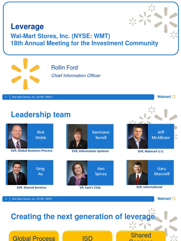 Business Processes | PDF | Walmart | Innovation