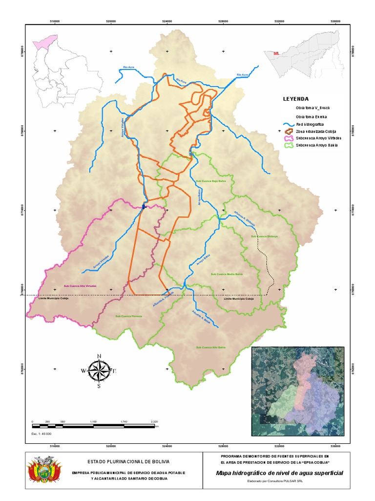 Cobija Mapa | PDF