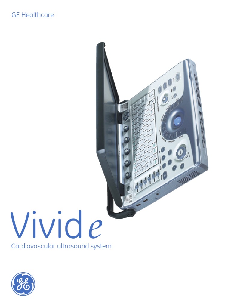 GE Vivid-E | PDF | Medical Imaging | Medical Ultrasound