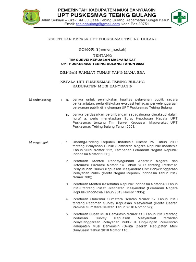 SK Tim SKM 2023 | PDF