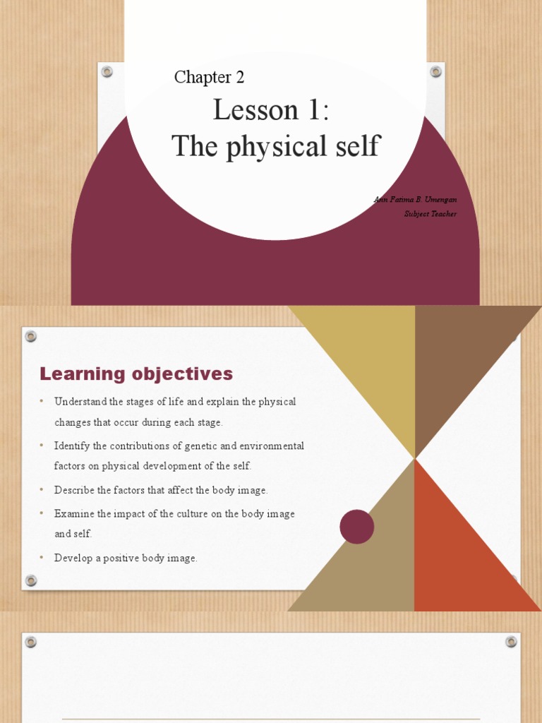 UTS Chapter 2 Lesson 1 The Physical Self | PDF | Dominance (Genetics ...