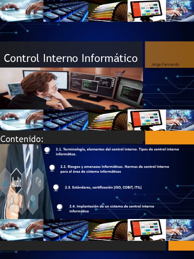 Control Interno Informático | PDF | La seguridad informática | Seguridad