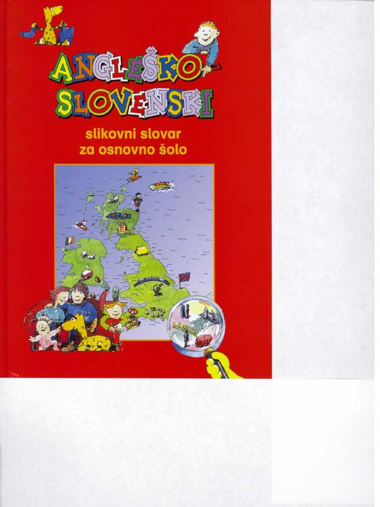 Anglesko Slovenski Slikovni Slovar | PDF