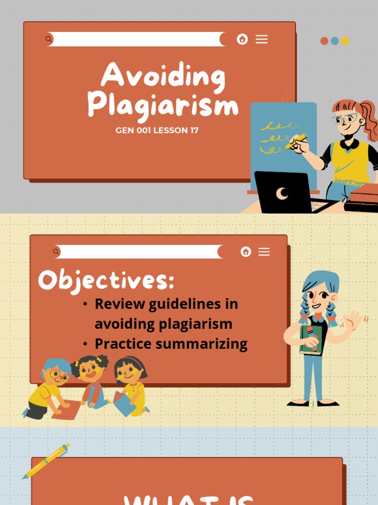 Lesson 17 Avoiding Plagiarism | PDF