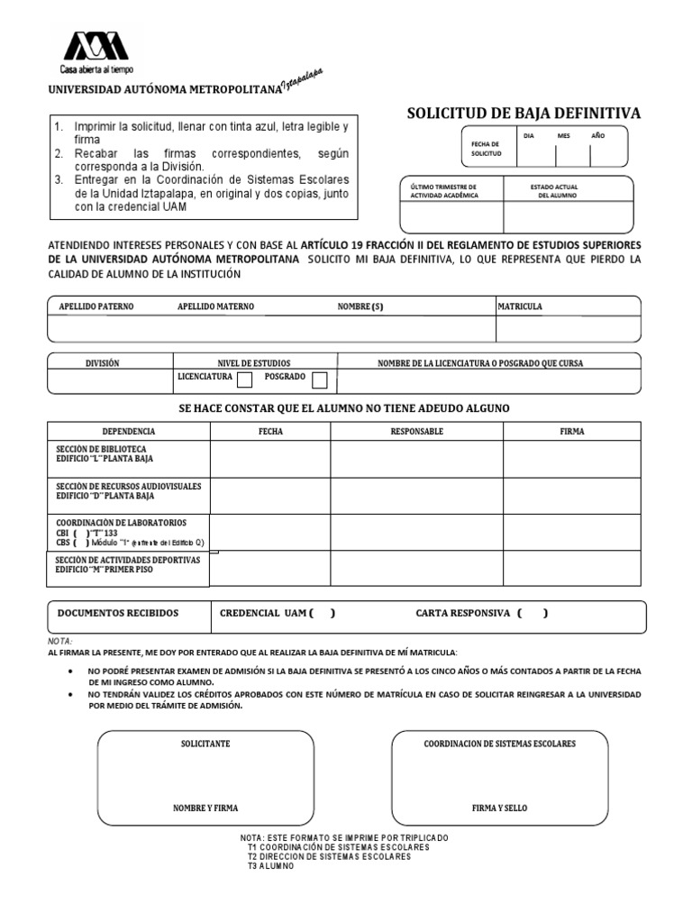Baja - Definitiva Uam | PDF
