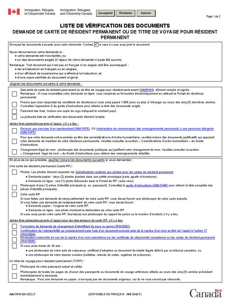 Imm 5644 F | PDF | Passeport | Justice