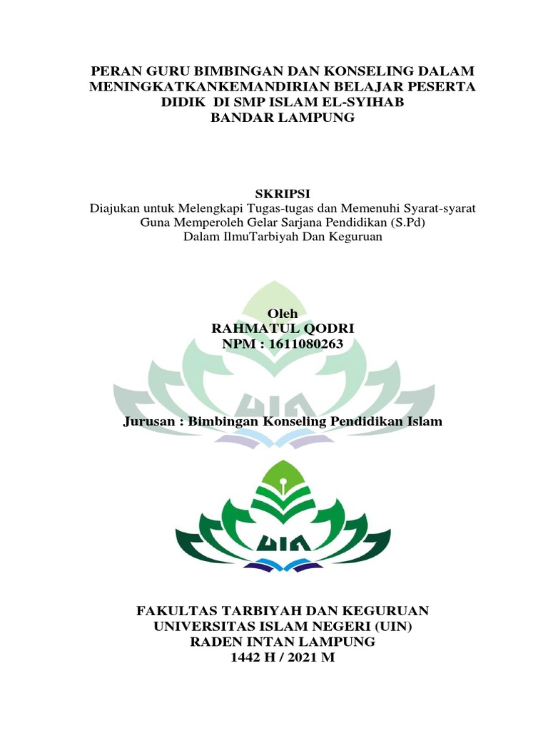Awal-BAB II Dan Daftar Pustaka | PDF