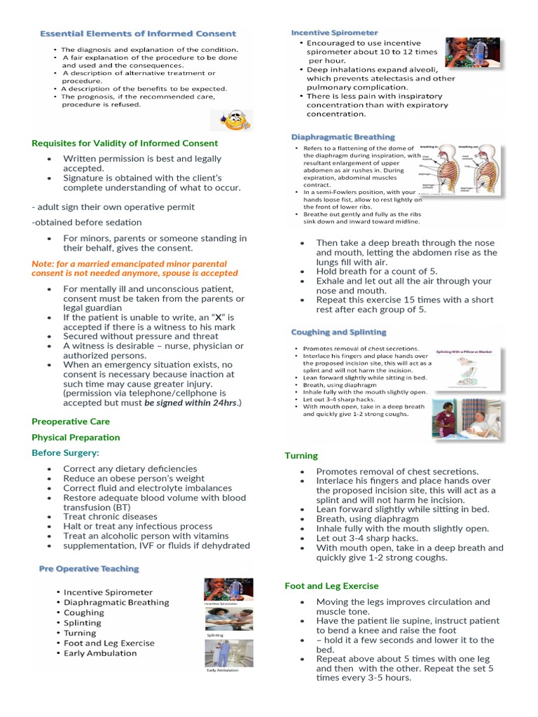 Medsurg Module1 Notes | PDF | Anesthesia | Surgery