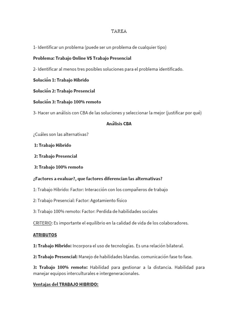 TAREA | PDF | Economias | Business