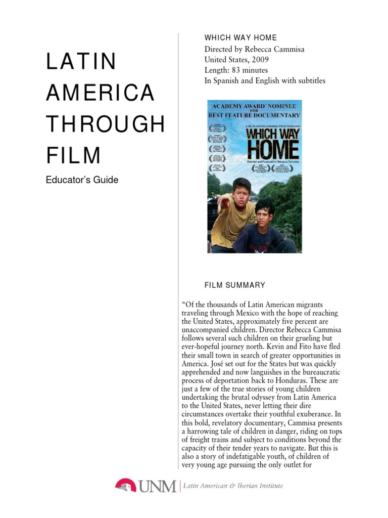 Which Way Home | PDF | Essays | Teachers