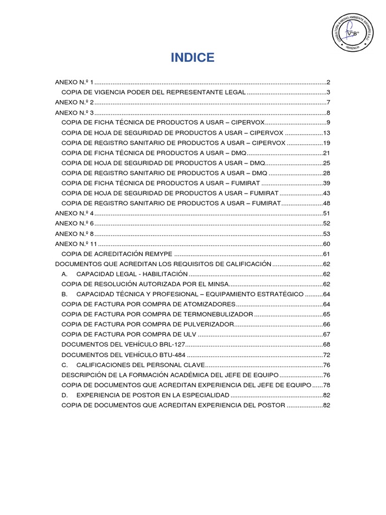 Propuesta de La Empresa Ssomars Sac para La Adjudicación Simplificada #02-2022-Ugel02 | PDF ...