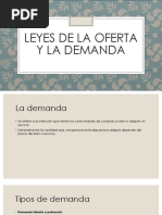 Fórmulas de Demanda y Oferta en Economía | PDF