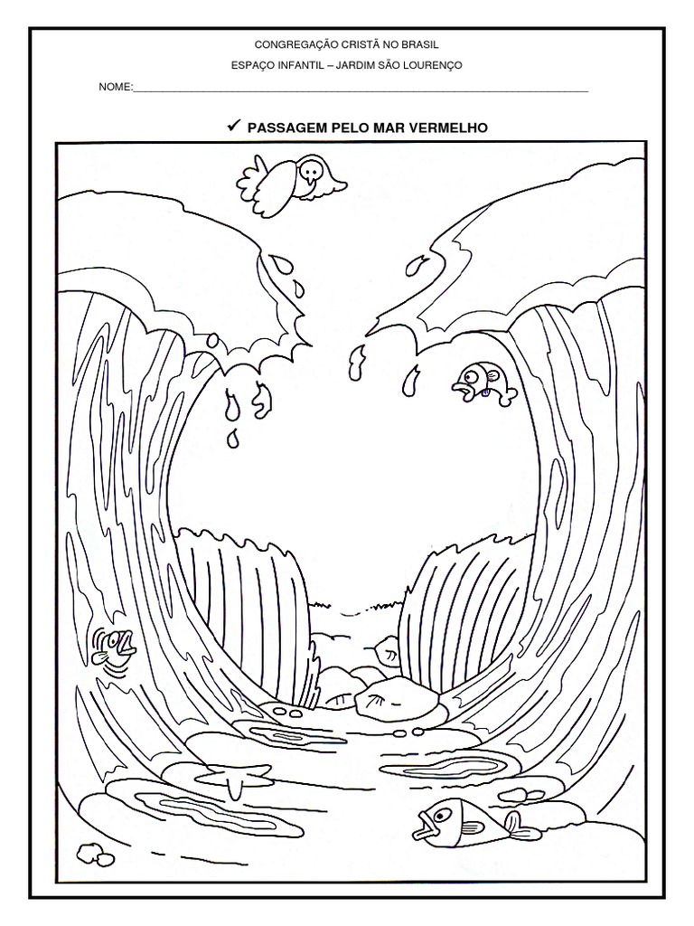 Passagem Pelo Mar Vermelho para Os Menores | PDF