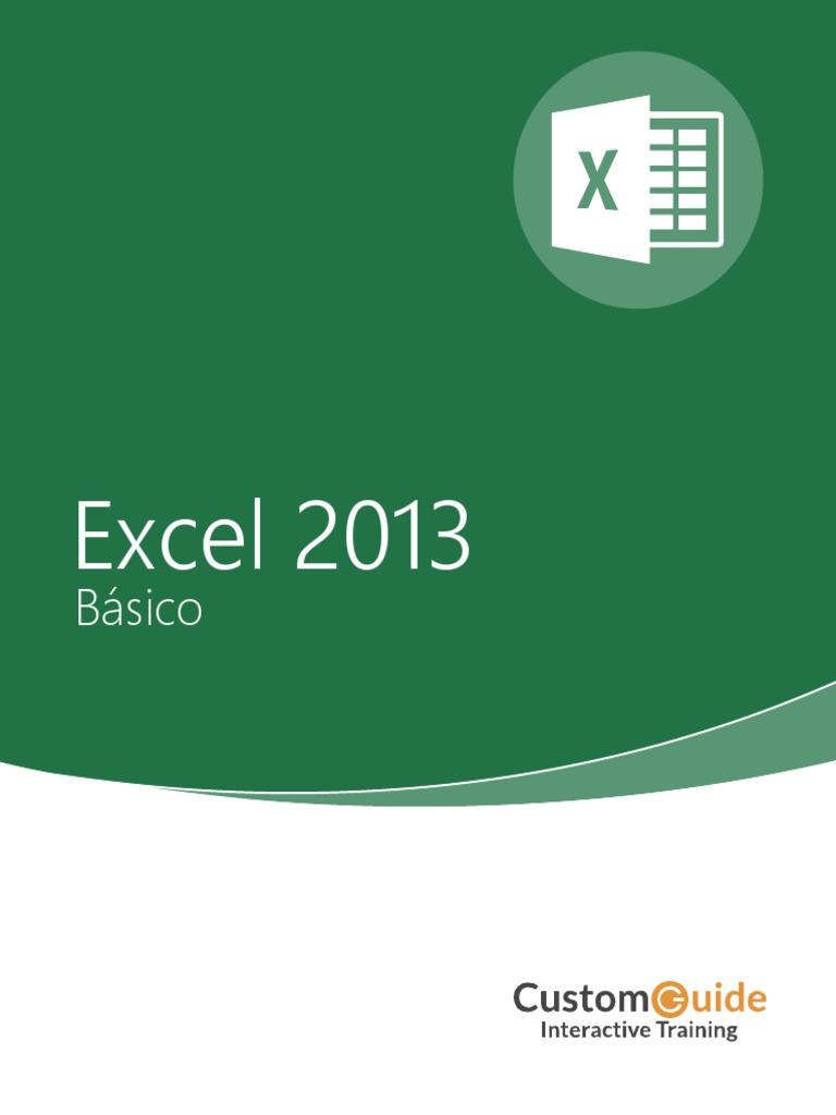 Guía Estudiante Excel 2013 Básico | PDF | Microsoft Excel | Archivo de ...