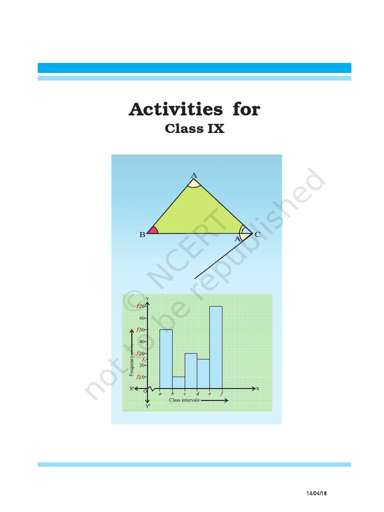 CBSE Class 9 Maths Lab Manual Activity 1 To 10 in English | PDF | Area ...