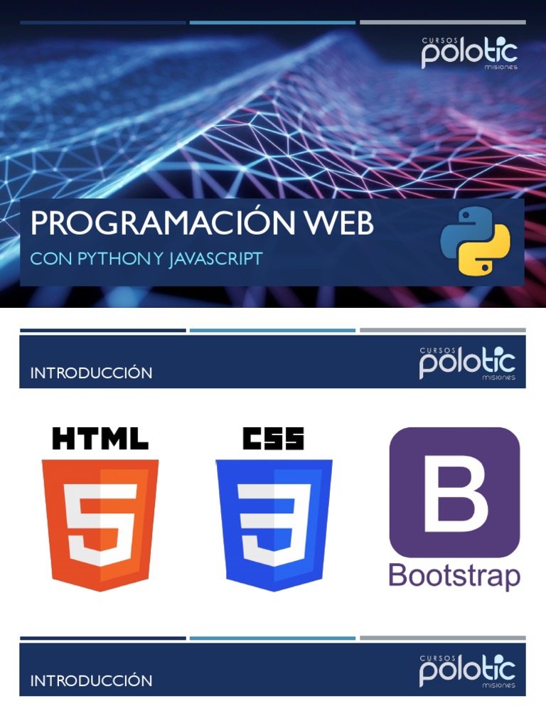 Python y JS - 01 | PDF | Red mundial | Internet y web