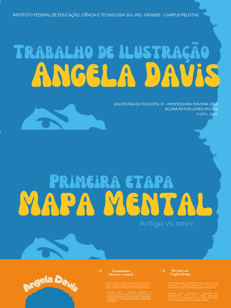 Apresentação de Filosofia Sobre Angela Davis | PDF