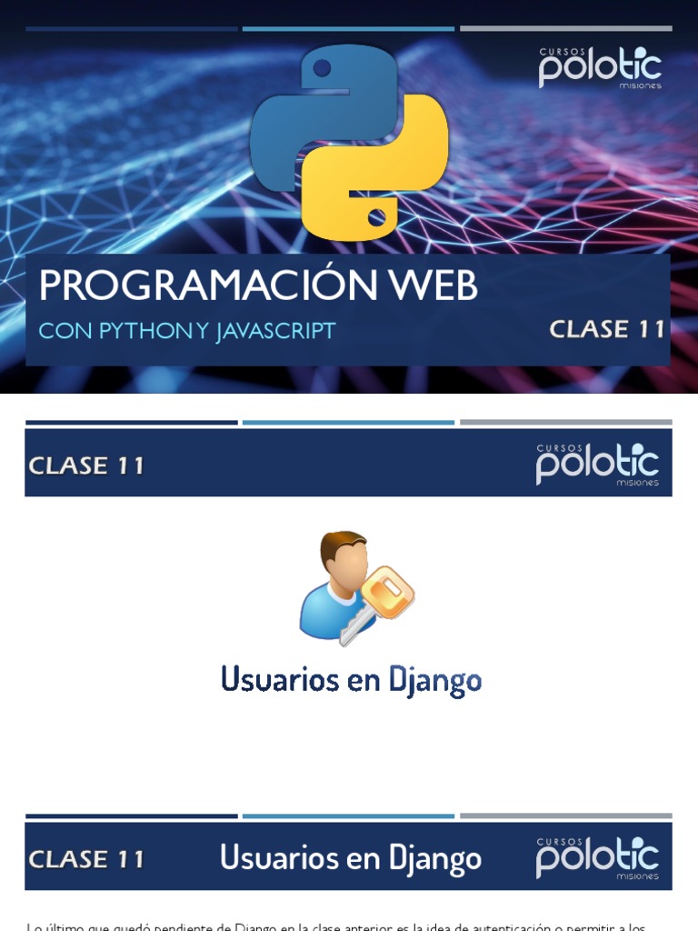 Python y JS - 11 | PDF