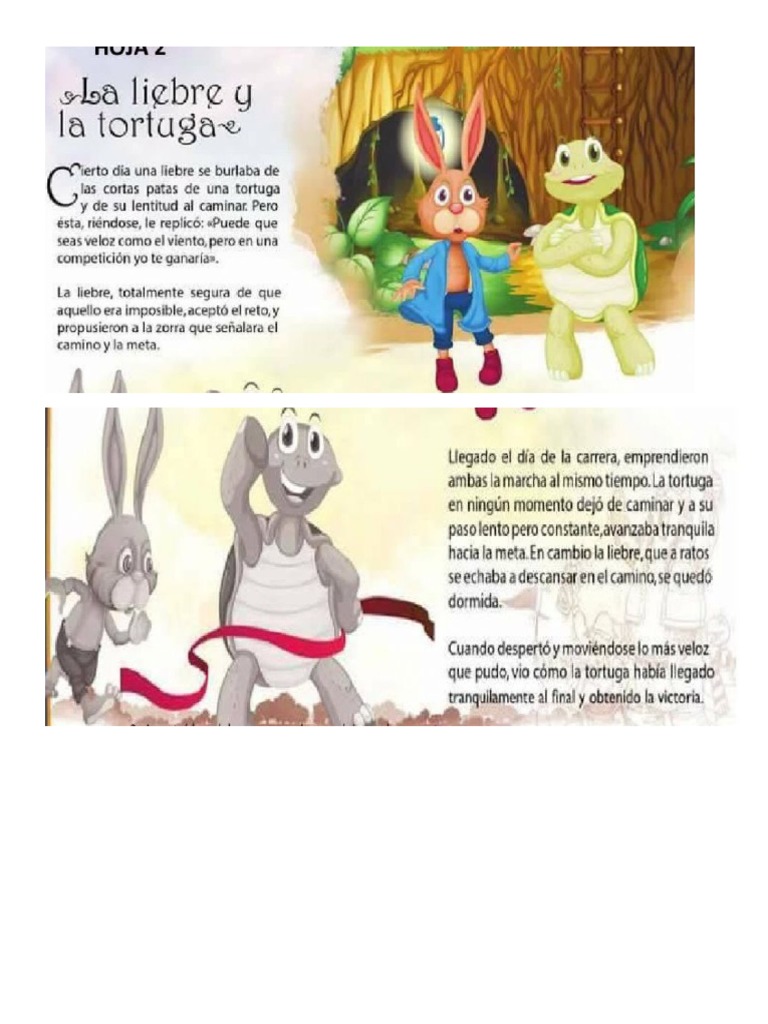La Liebre y La Tortuga | PDF