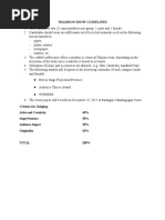 Poster Making Contest Criteria and Mechanics | PDF