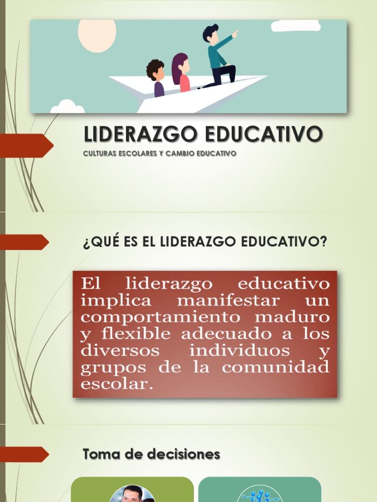 Liderazgo Educativo. | PDF | Liderazgo | Método de enseñanza