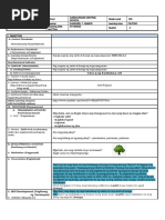 Detailed Lesson Plan Sanhi at Bunga | PDF