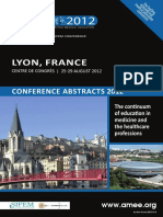 AMEE 2026 Abstract Submission Guidelines | PDF | Learning | Artificial ...
