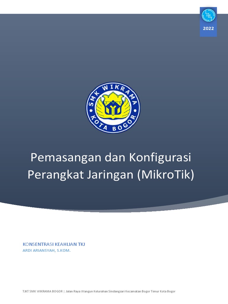 Handout PKPJ (Mikrotik-2) | PDF