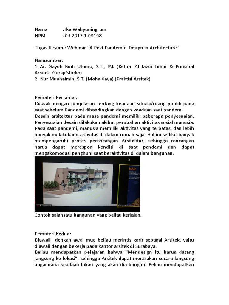 Tugas Resume Webinar | PDF