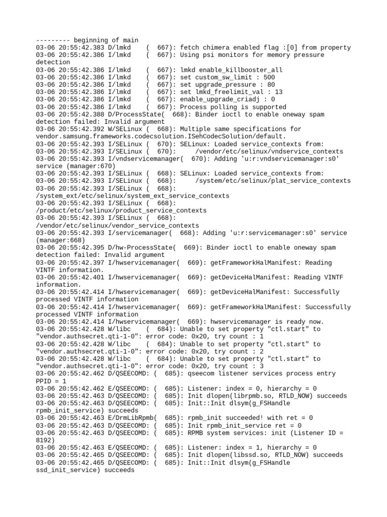 Logcat CSC Update Log | PDF | Proprietary Software | Computer Data
