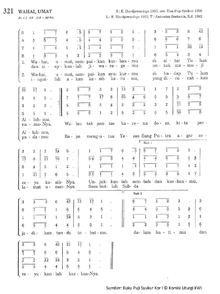 ps-321 Wahai Umat | PDF