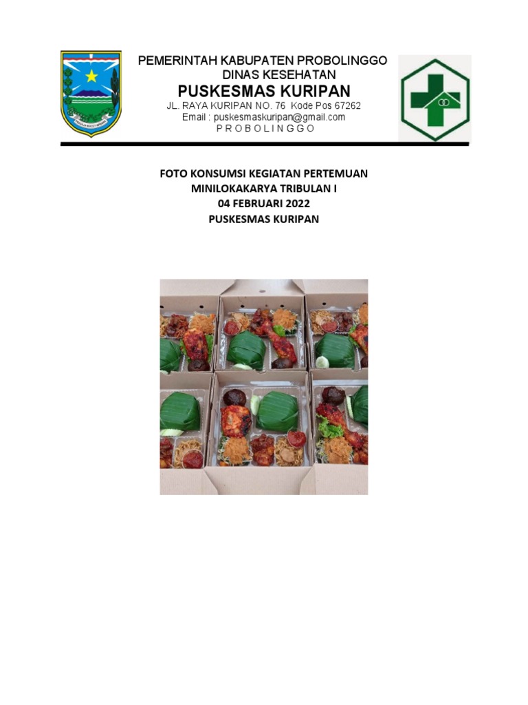 Foto Konsumsi SPJ | PDF