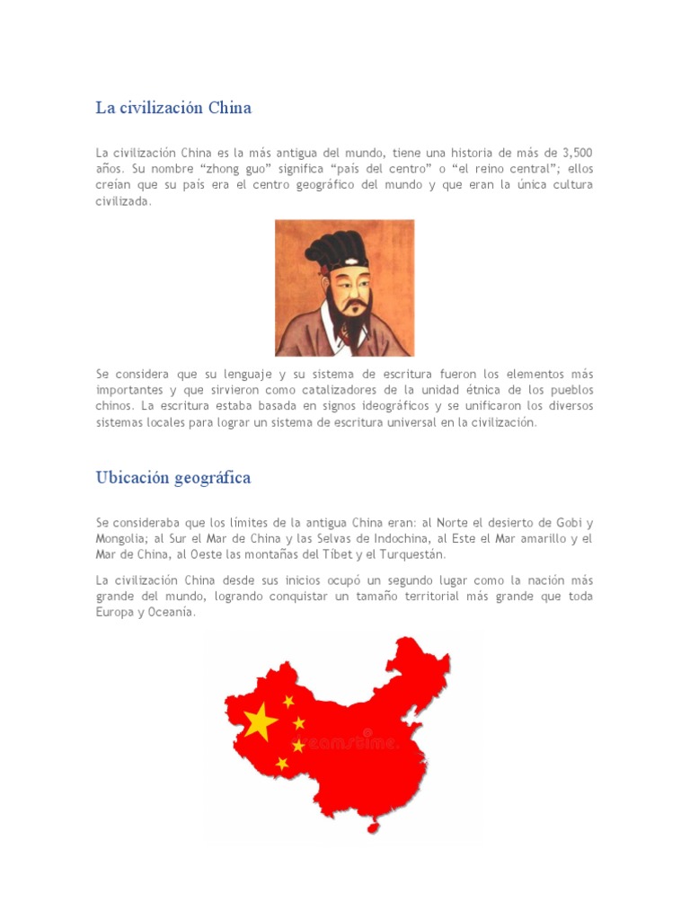 La Civilización China | PDF | China | Política mundial
