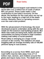 Road Safety Proposal | PDF | Road Traffic Safety | Traffic Collision