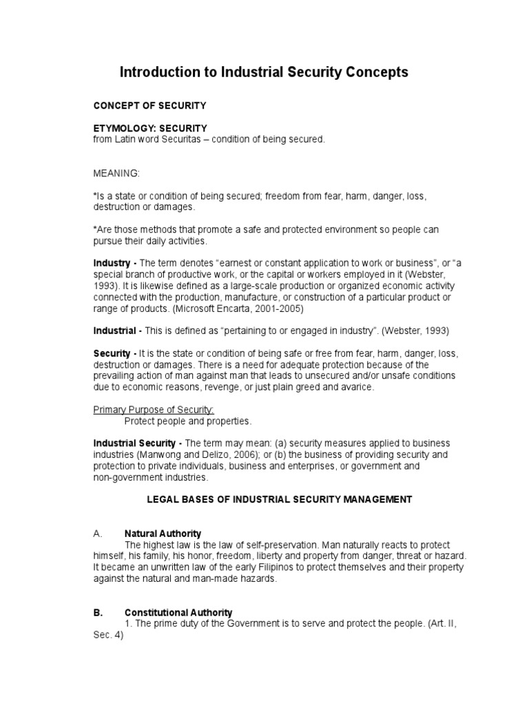 Introduction To Industrial Security Concepts | PDF | Lighting ... Introduction To Industrial Security Concepts | PDF | Lighting ...