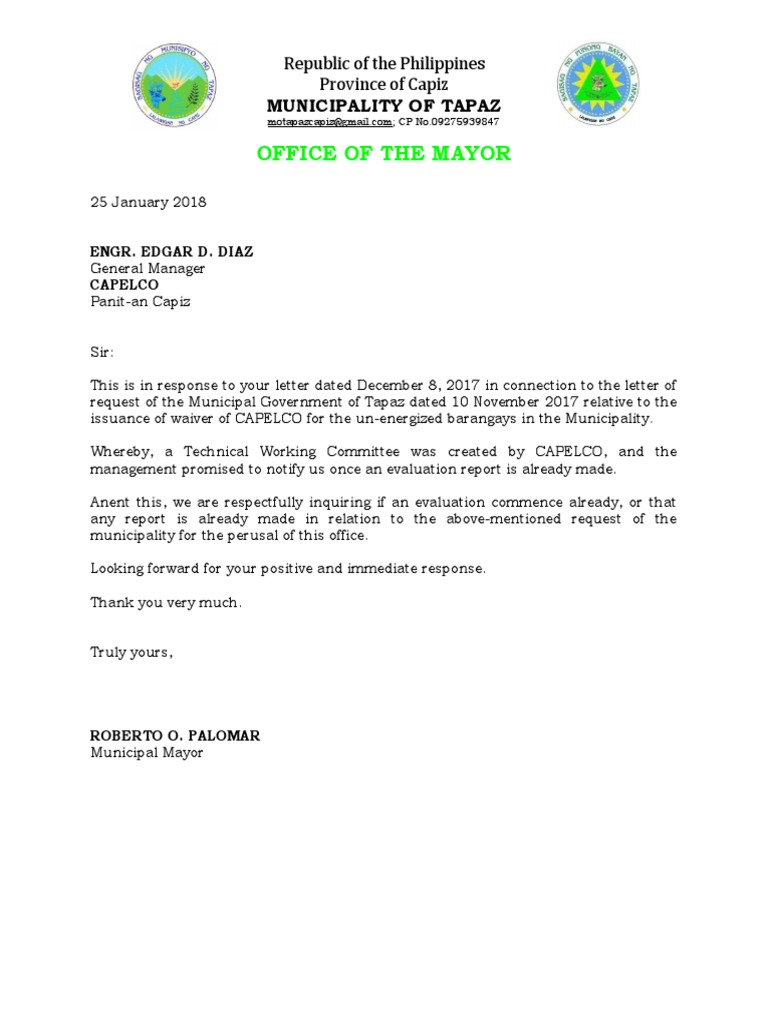 Capelco Waiver New | PDF