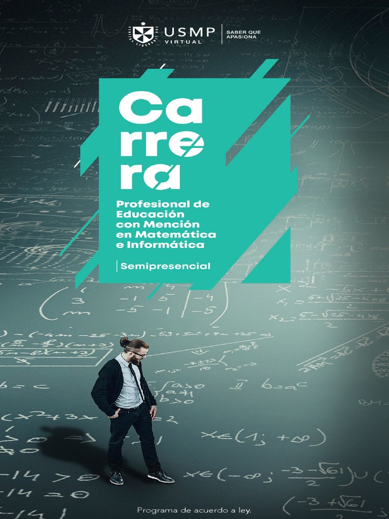 Educación Matemática e Informática USMP | PDF | Plan de estudios | Maestros