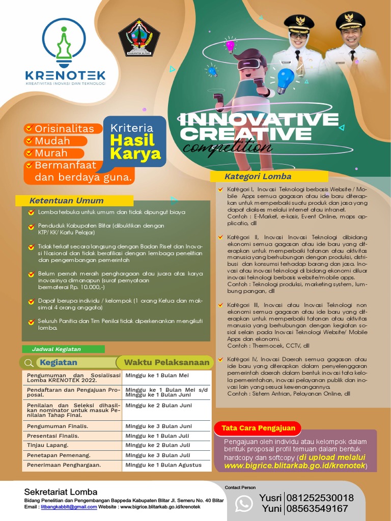Pamflet Lomba Krenotek 2022 | PDF