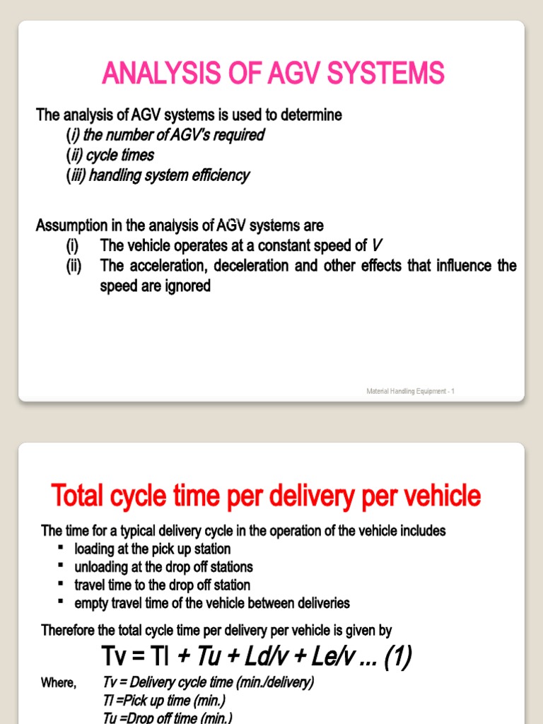 Agv Problems | PDF | Acceleration | Speed