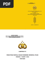 PERKABA No. 1 Tahun 2022 Admin Penyidikan | PDF | Teknologi & Rekayasa