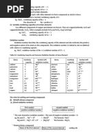 Chemistry Cheat Sheet | PDF