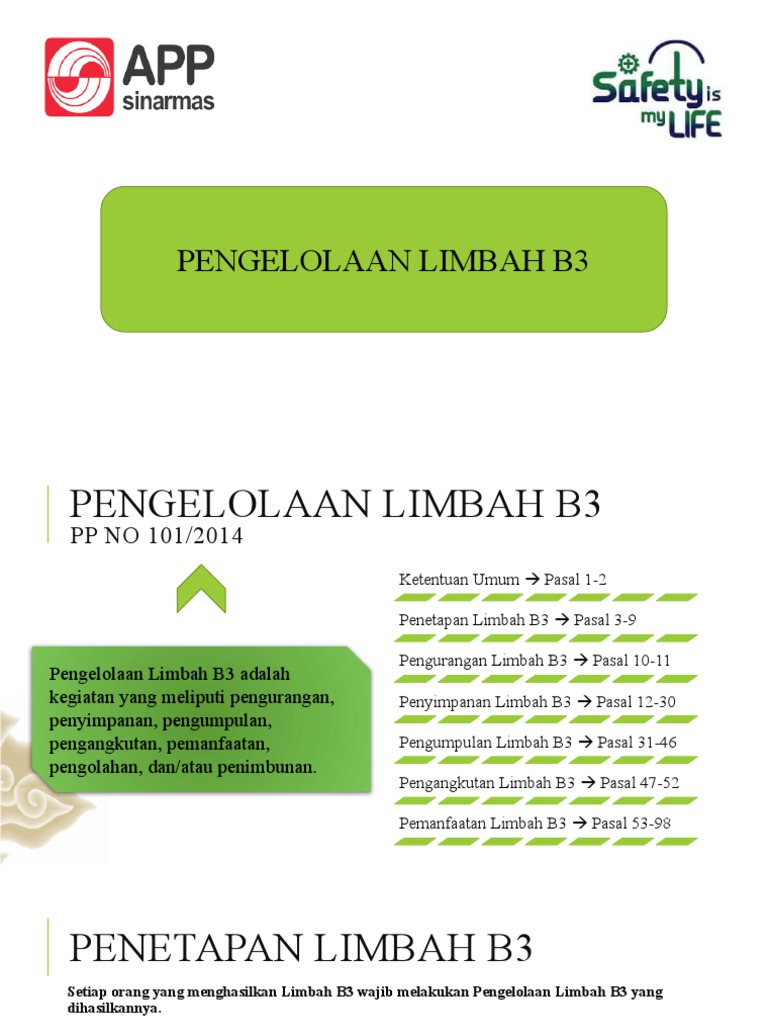 Panduan Pengelolaan Limbah B3 | PDF