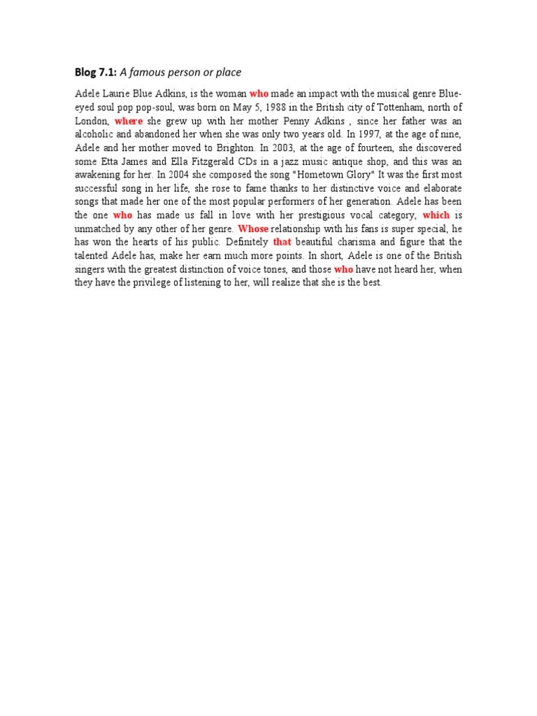Famous | PDF