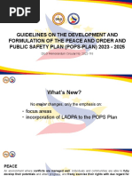 POPS Plan Formulation Guidelines | PDF | Governance | Monitoring And ...
