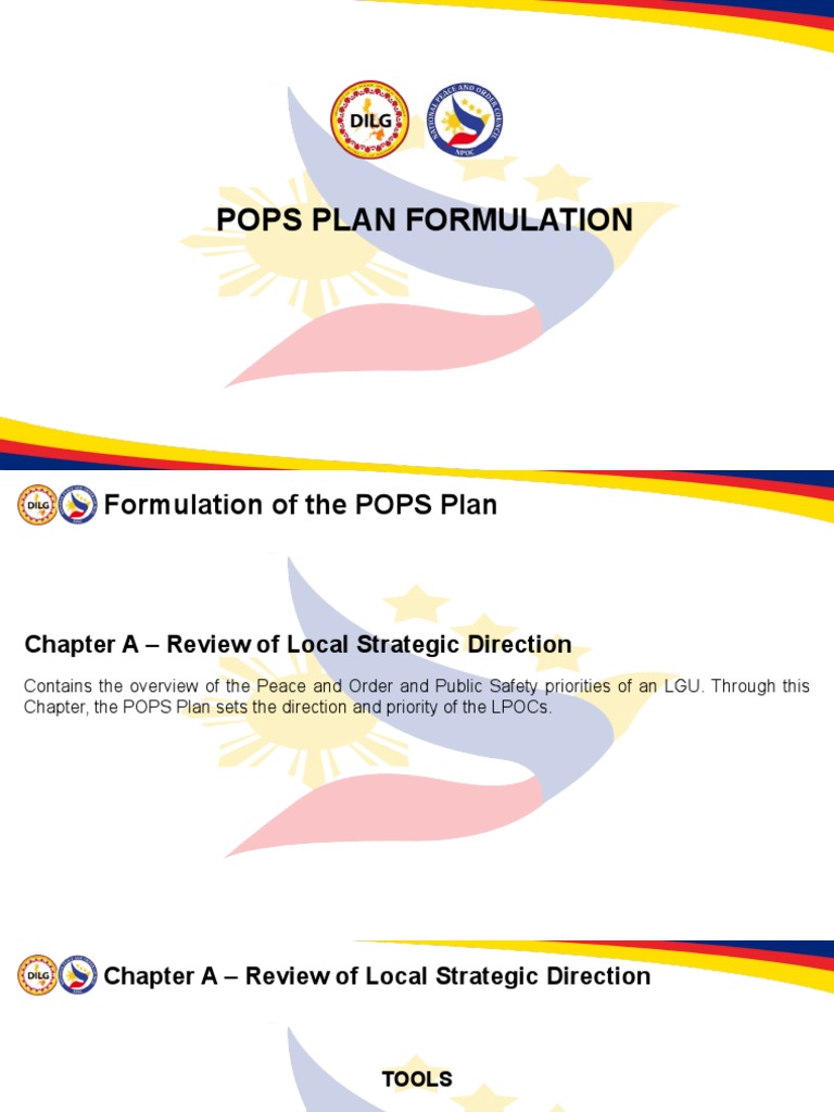 2.3 POPS-Planning-Presentation-2023-2025 | PDF | Policy | Matrix ...