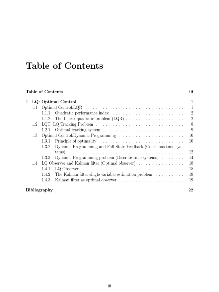 Optimal Control of Linear Systems: A Comprehensive Review of the Linear Quadratic Regulator ...
