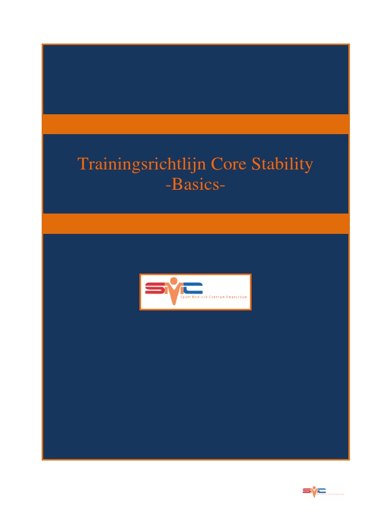 Core Stability Basics SMCA | PDF