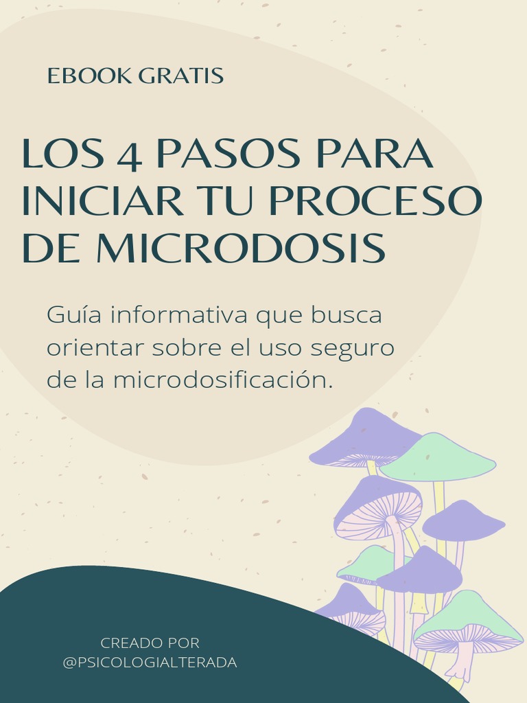 Uso Seguro de Microdosis Psicologialterada.01 | PDF