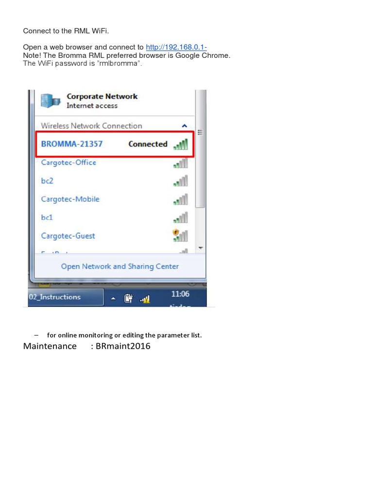 RML Instruction | PDF