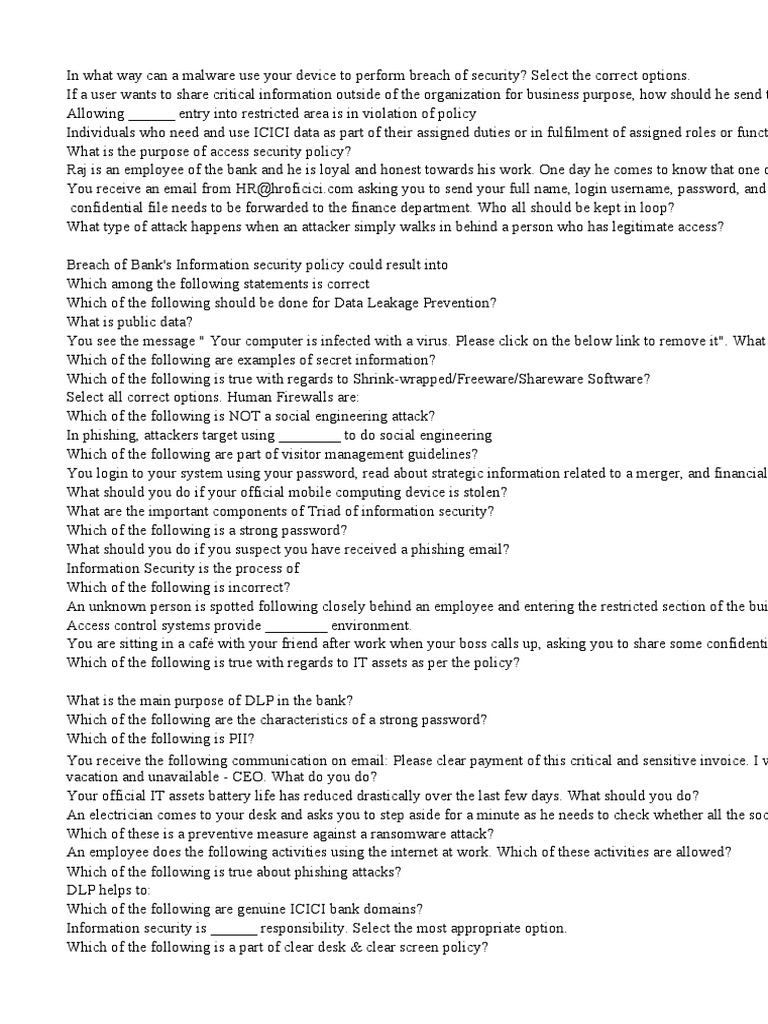 E Learning Answer Key (1) Updated | PDF | Money Laundering ...